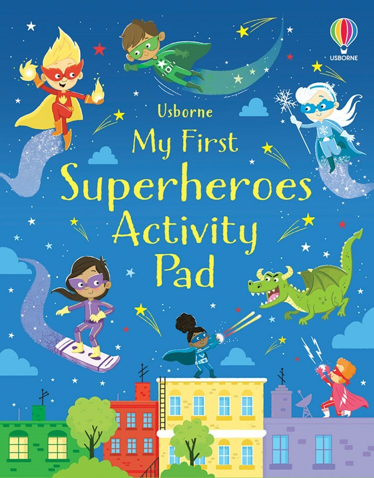My First Superheroes Activity Pad – Purple Cow Toys