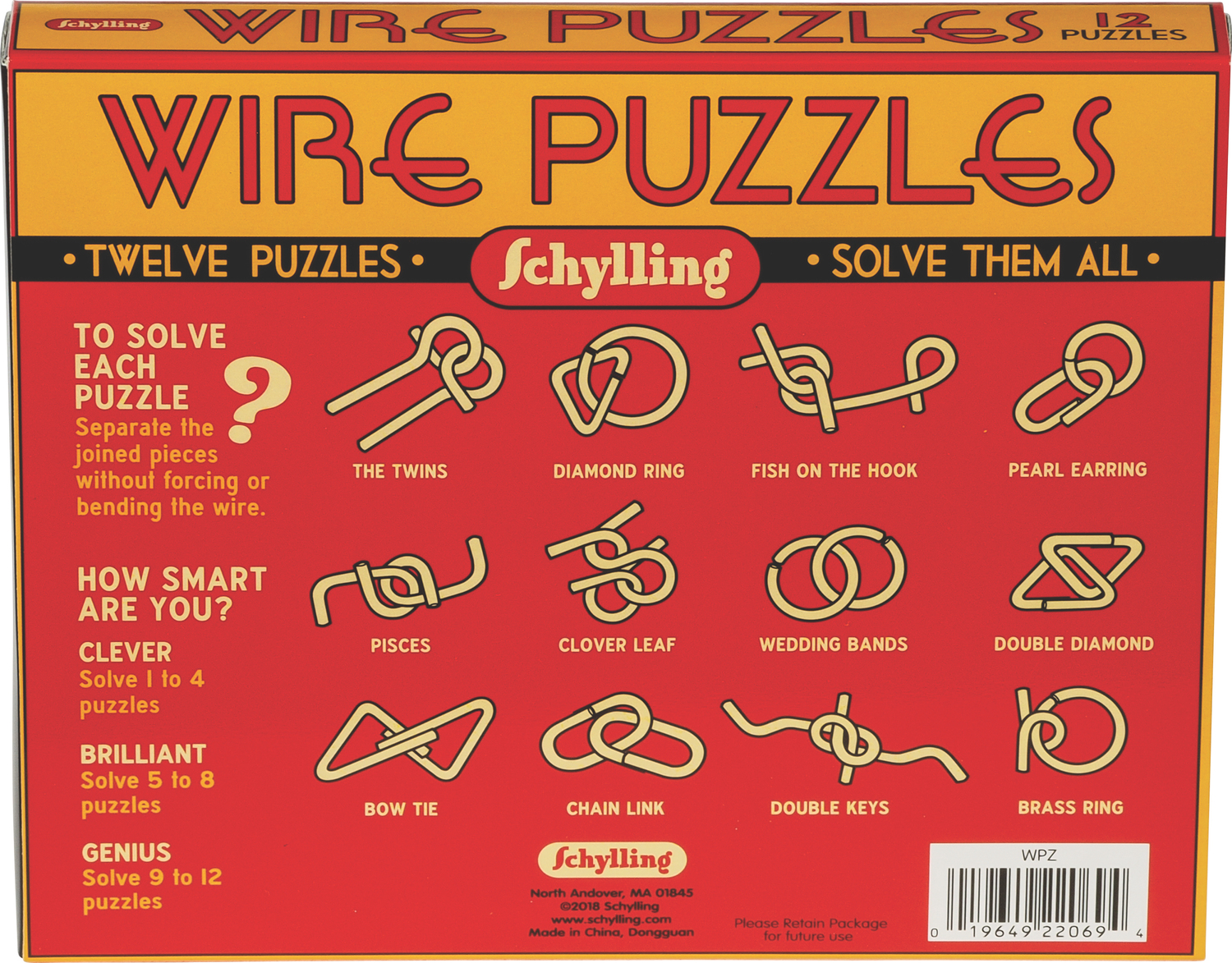 Wire Puzzles – Purple Cow Toys
