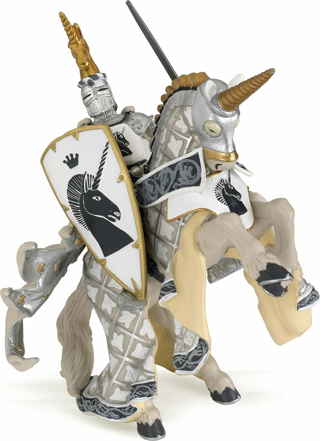 Papo Weapon Master Unicorn – Purple Cow Toys