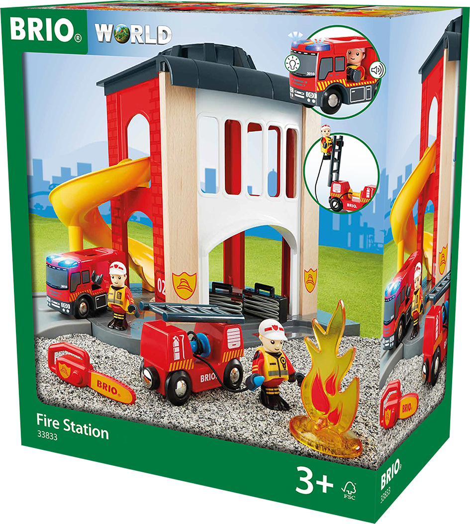 Brio Fire Station – Purple Cow Toys